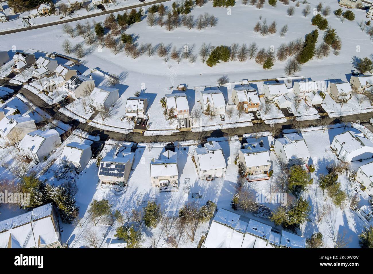 There are number of residential complexes in this small town in New ...