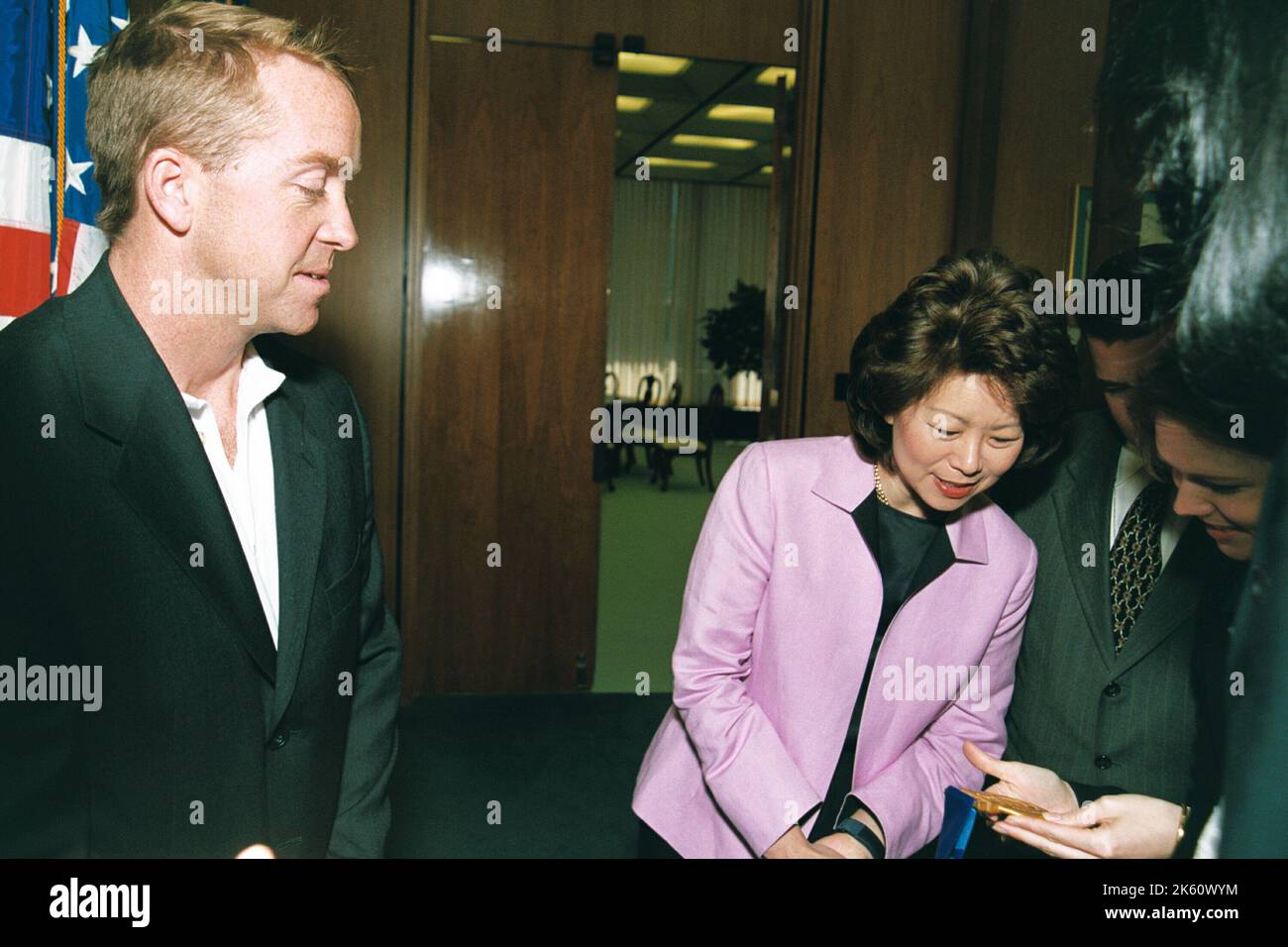 Office of the Secretary - Secretary Elaine Chao and Jim Shea at Care ...