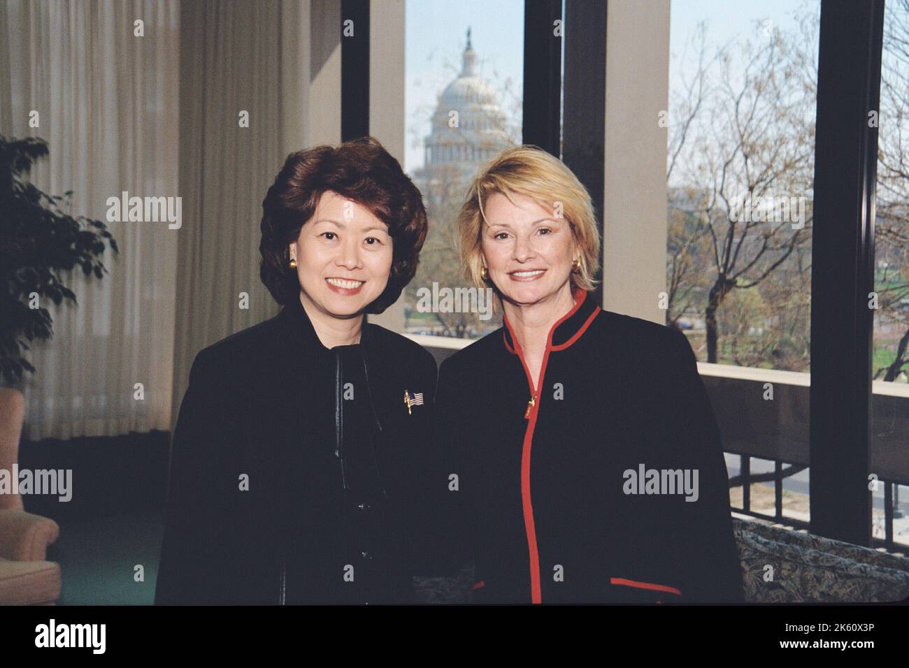 Office of the Secretary - Secretary Elaine Chao with Cathy Bailey and ...