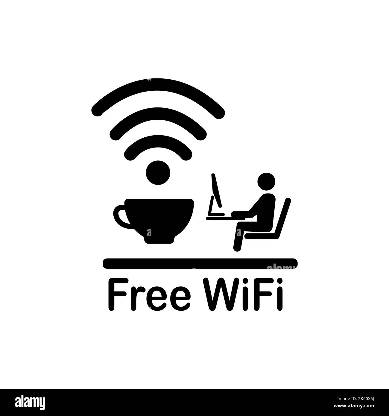 Cafe wave Stock Vector Images - Alamy