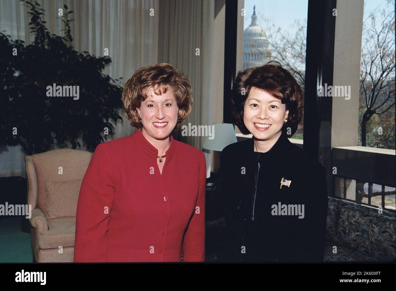 Office of the Secretary - Secretary Elaine Chao with Cathy Bailey and ...