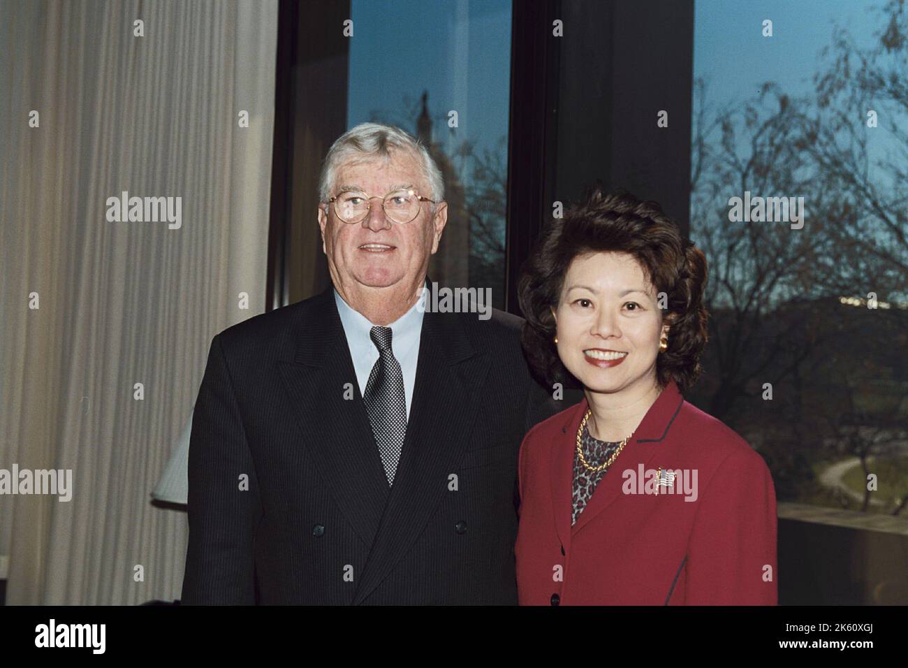 Office of the Secretary - Secretary Elaine Chao with Frank Hanley ...