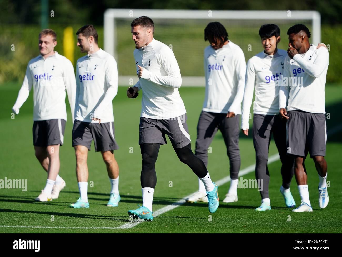 Tottenham Hotspur's Matt Doherty during a training session at the ...