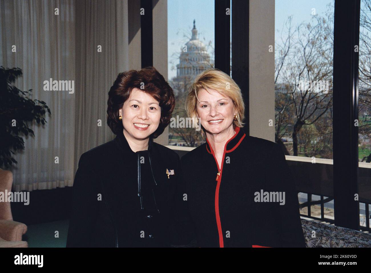 Office of the Secretary - Secretary Elaine Chao with Cathy Bailey and ...