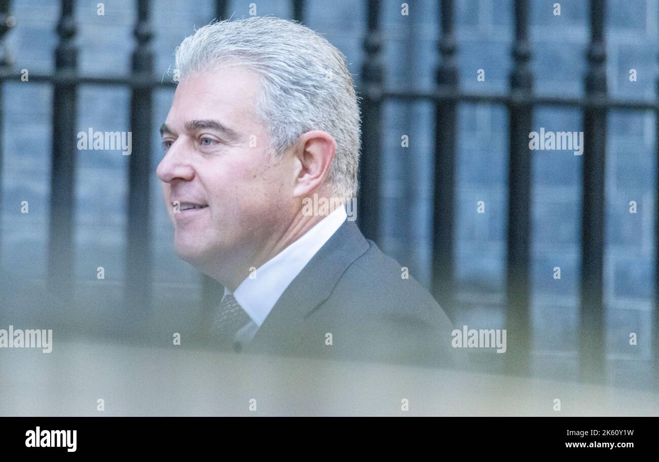 London, UK. 11th Oct, 2022. Brandon Lewis, Lord Chancellor and ...