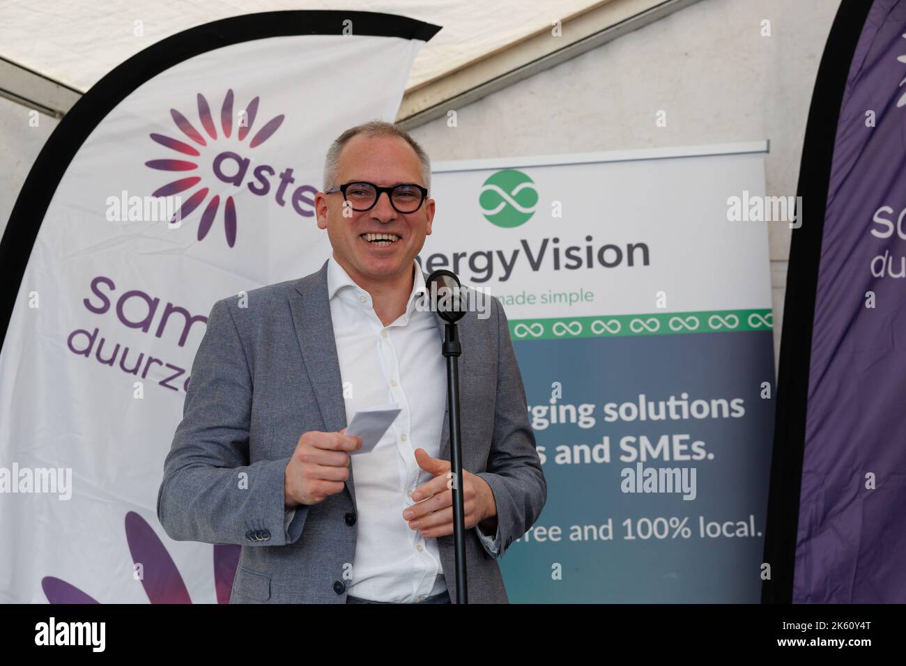 Flemish Minister of Finance, Budget and Housing Matthias Diependaele ...