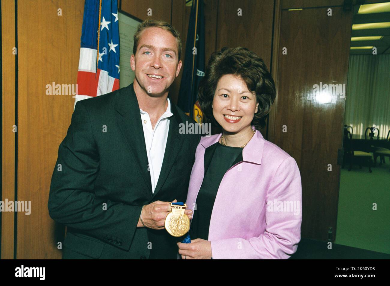 Office of the Secretary - Secretary Elaine Chao and Jim Shea at Care ...