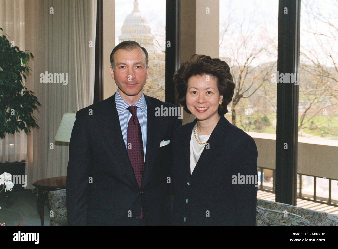Office of the Secretary - Secretary Elaine Chao with Steven Kandarian ...