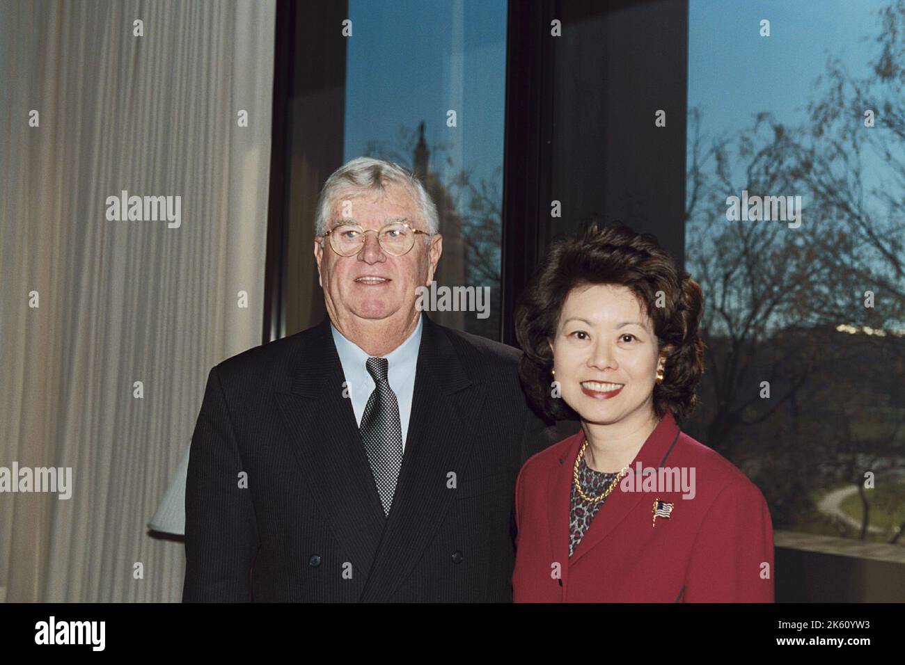 Office of the Secretary - Secretary Elaine Chao with Frank Hanley ...