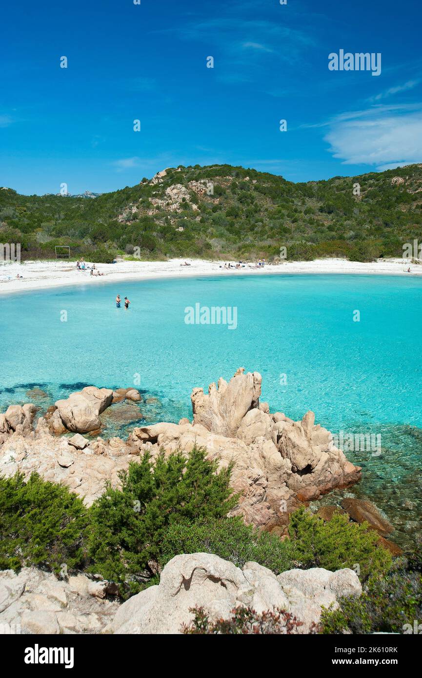 Spiaggia del Principe beach, Costa Smeralda, Arzachena, Sardinia, Italy ...