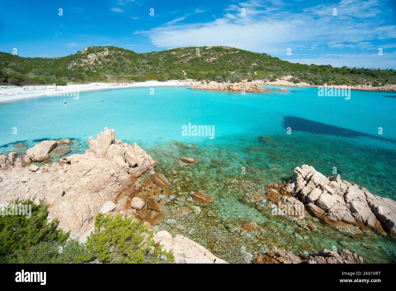 Spiaggia del Principe beach, Costa Smeralda, Arzachena, Sardinia, Italy ...