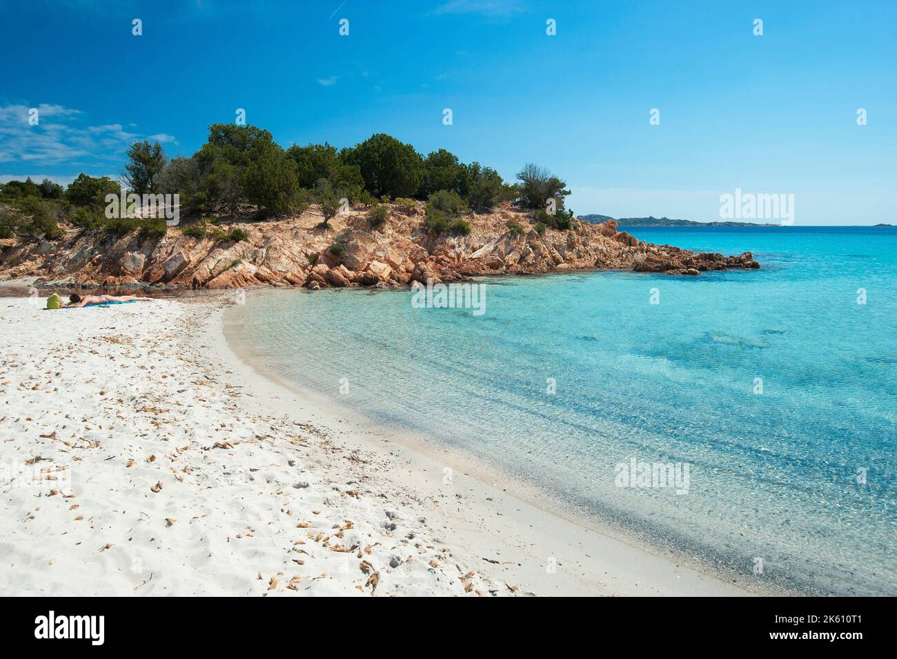 Spiaggia del Principe beach, Costa Smeralda, Arzachena, Sardinia, Italy ...
