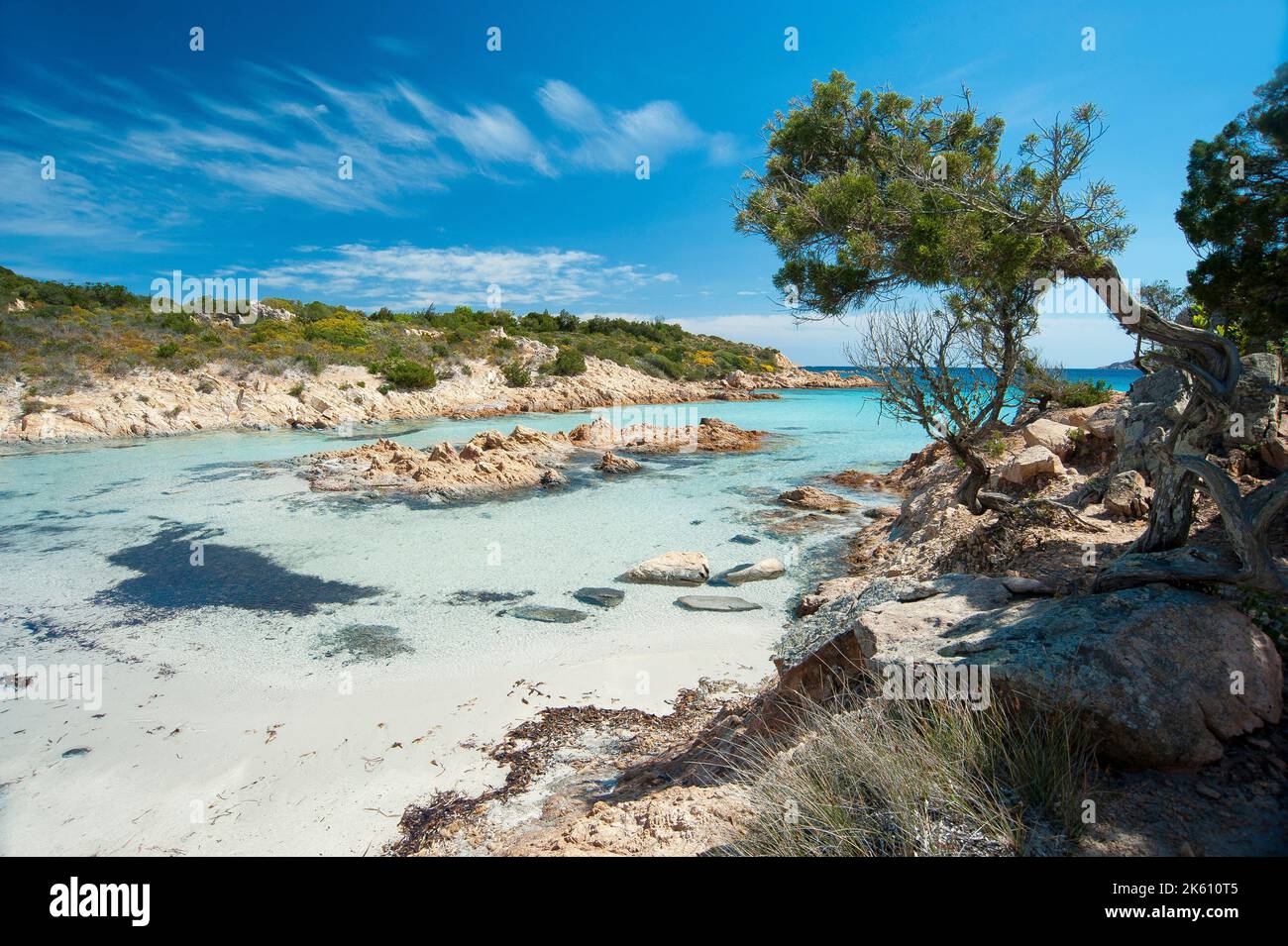 Spiaggia del Principe beach, Costa Smeralda, Arzachena, Sardinia, Italy ...