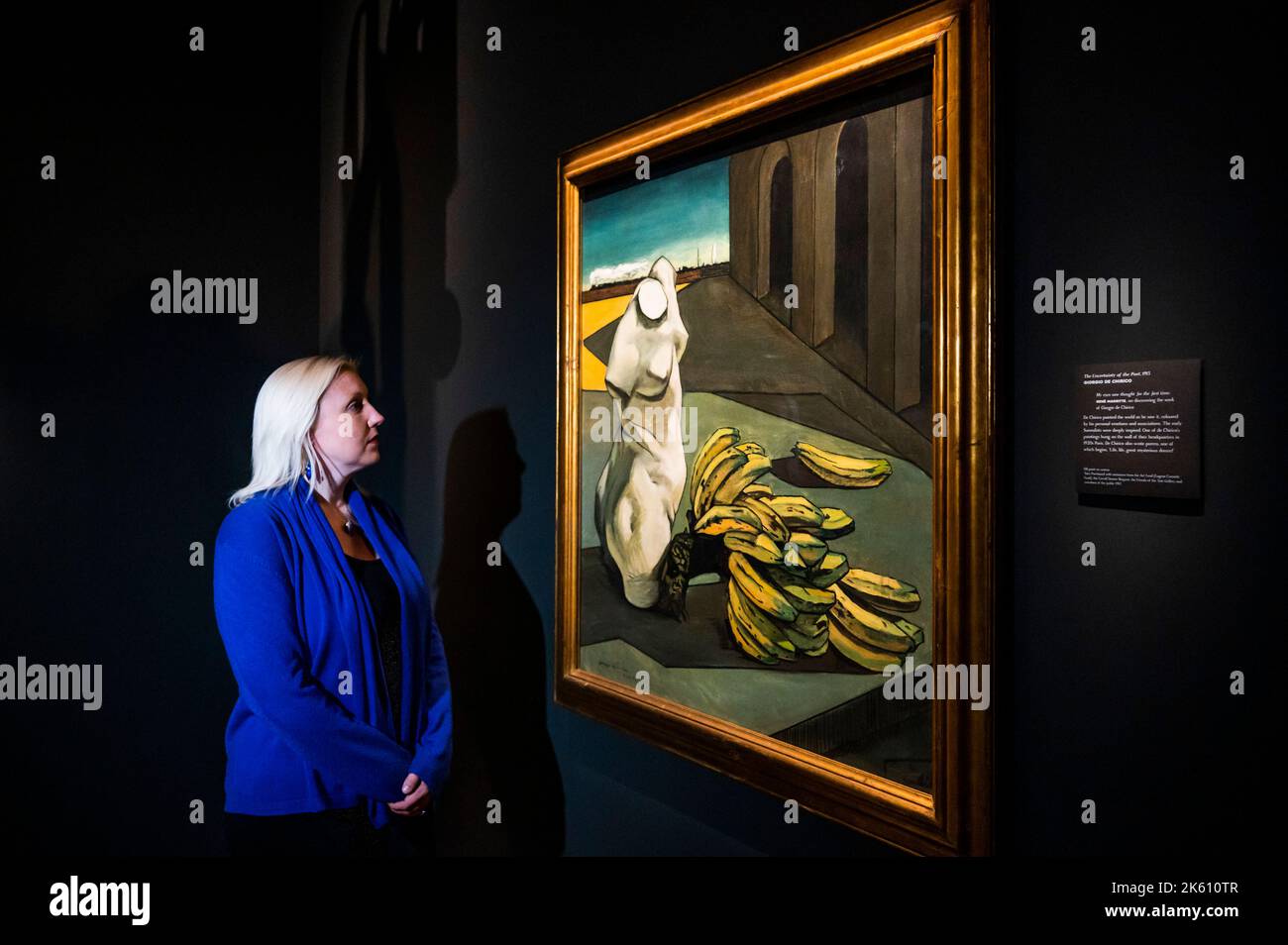 London, UK. 11th Oct, 2022. The uncertainty of the poet, 1913, Giorio ...