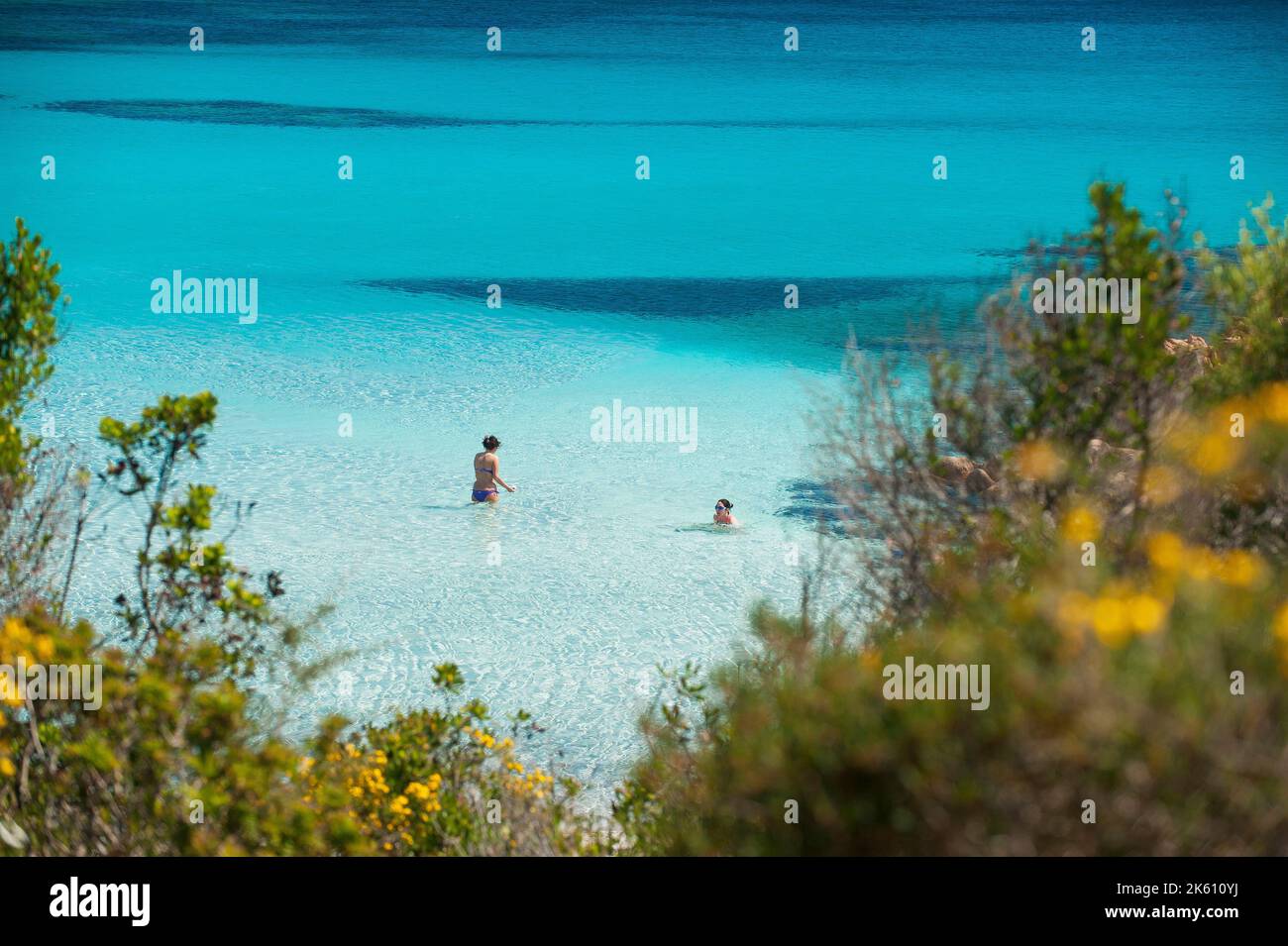 Spiaggia del Principe beach, Costa Smeralda, Arzachena, Sardinia, Italy ...