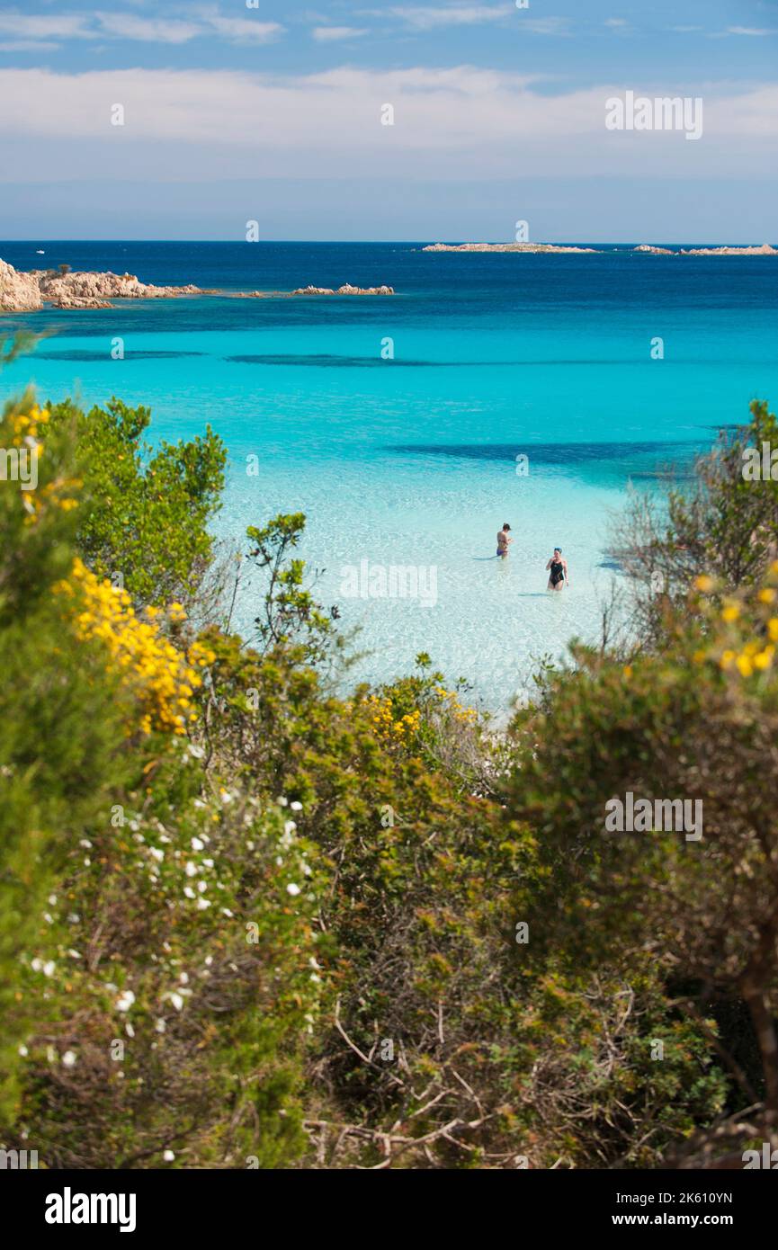 Spiaggia del Principe beach, Costa Smeralda, Arzachena, Sardinia, Italy ...