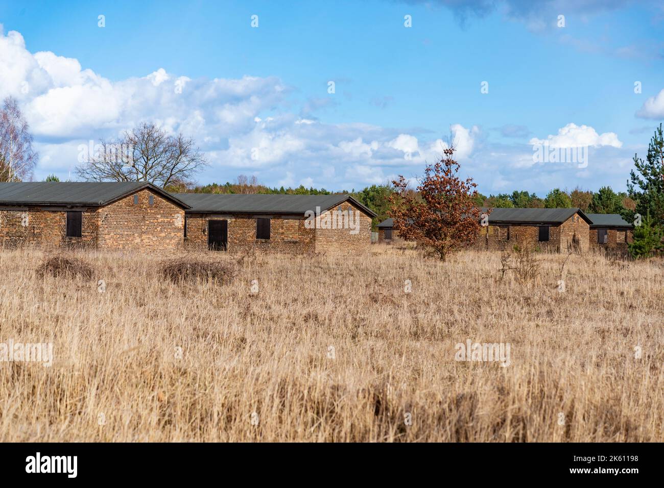 the Nazi concentration camp in Germany. the Soviet camp n.7 inside the ...