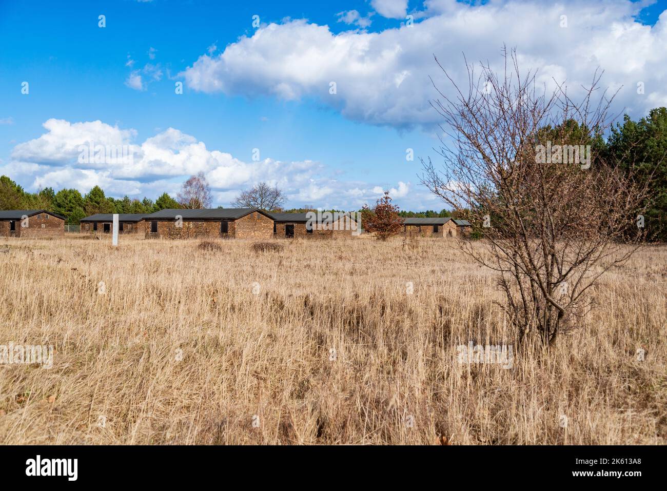 the Nazi concentration camp in Germany. the Soviet camp n.7 inside the ...