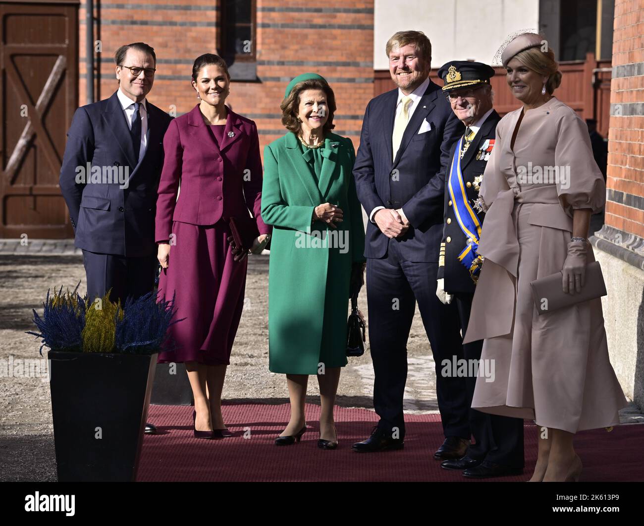 Prince Daniel, Crown Princess Victoria, Queen Silvia and King Carl ...