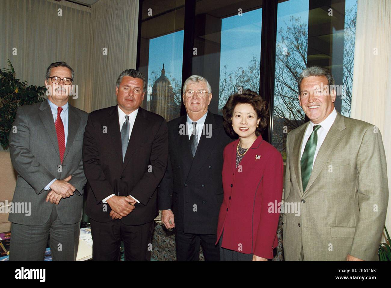 Office of the Secretary - Secretary Elaine Chao with Frank Hanley ...