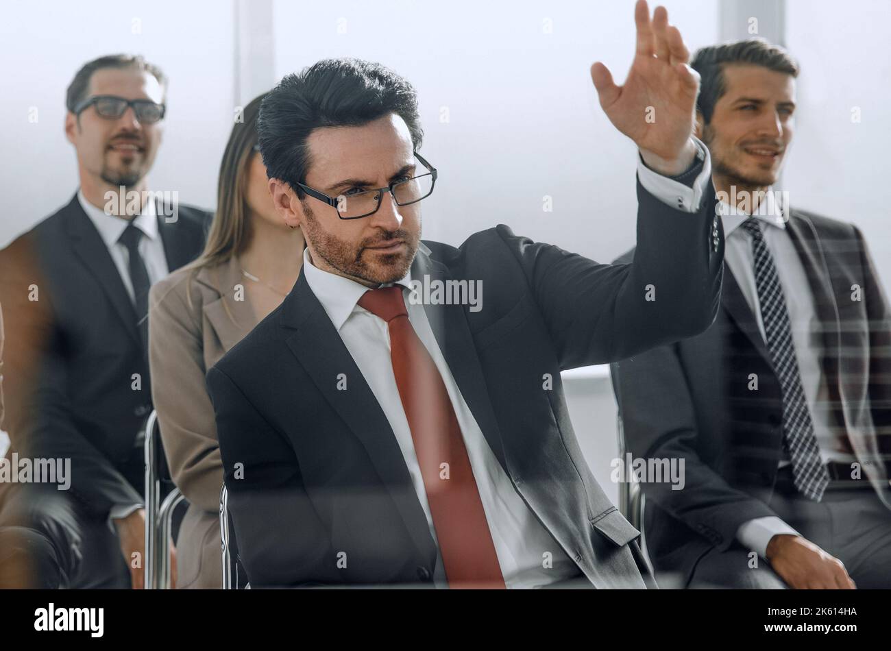 Joyful educator hi-res stock photography and images - Alamy