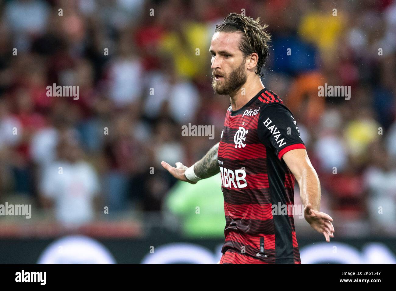 Rio, Brazil - october 05, 2022 - Leo Pereira player in match between ...