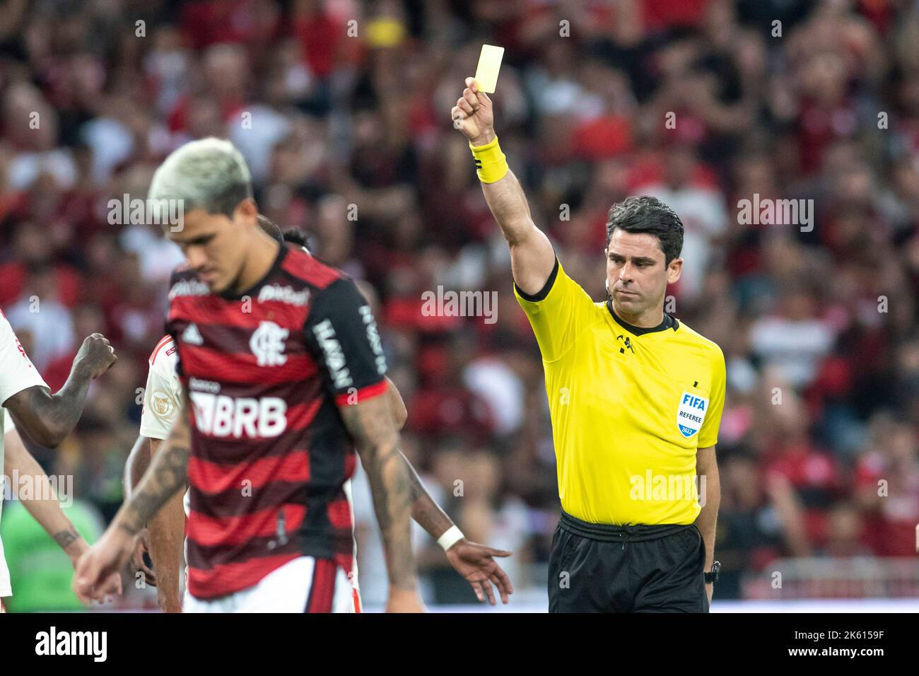 Rio, Brazil - october 05, 2022 - Flavio Rodrigues de Souza referee in ...