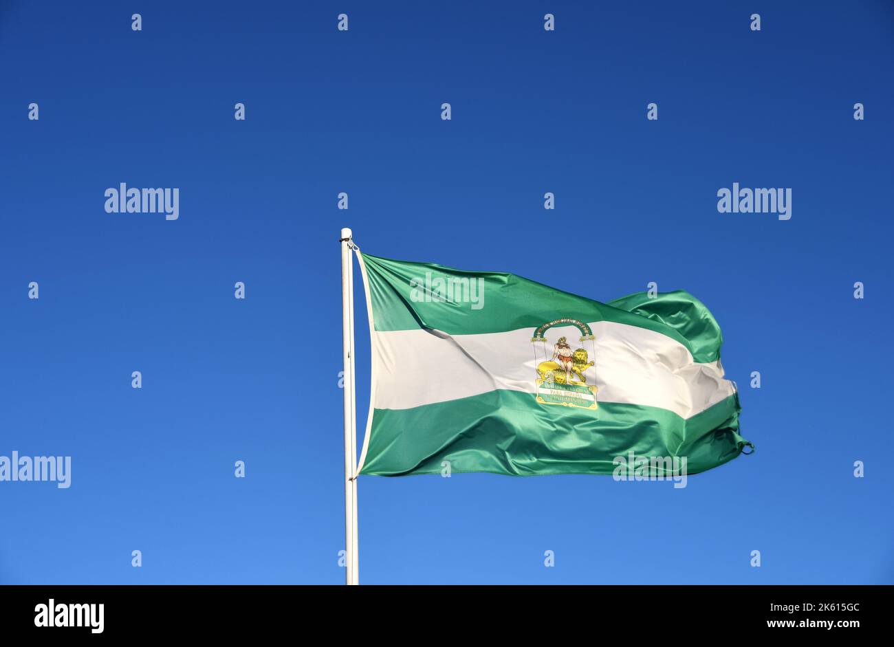 Andalusia flag hi-res stock photography and images - Alamy