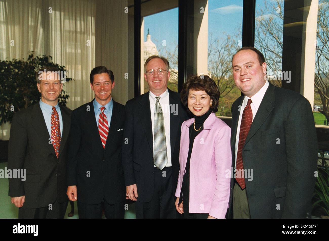 Office of the Secretary - Secretary Elaine Chao with Ralph Reed Stock ...