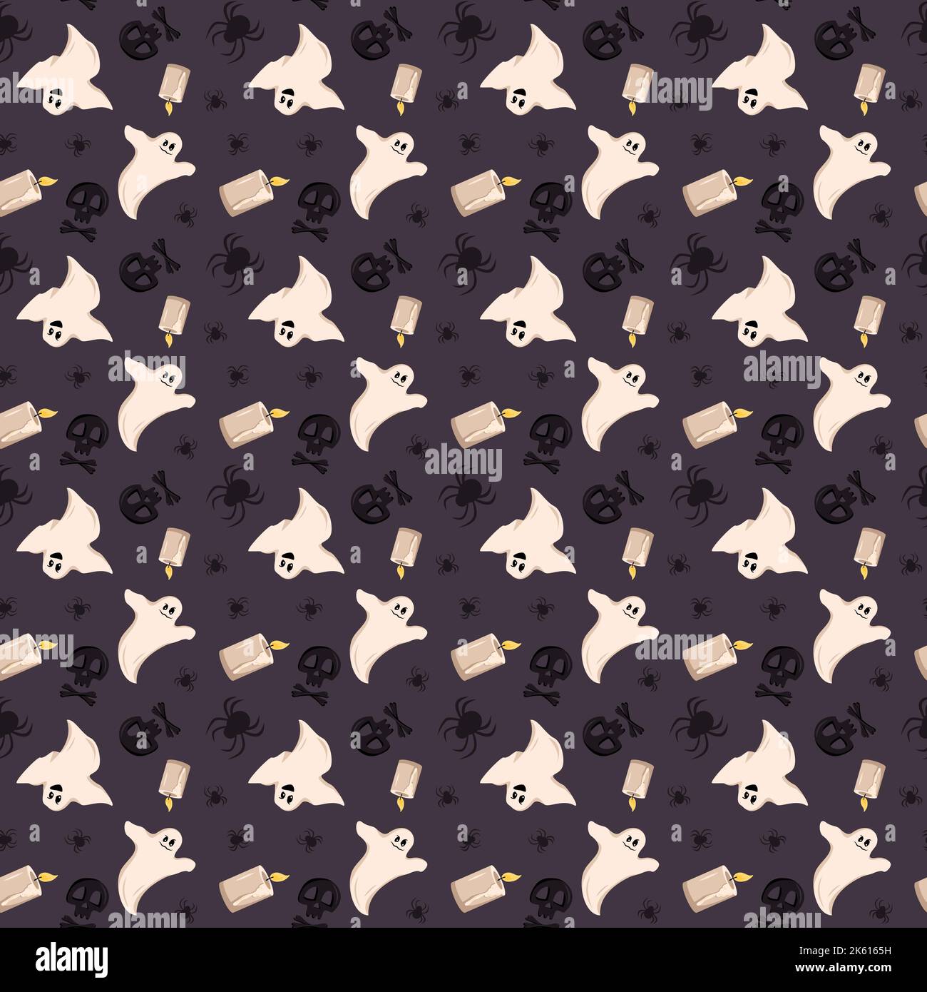 Ghosts pattern Stock Vector Images - Alamy