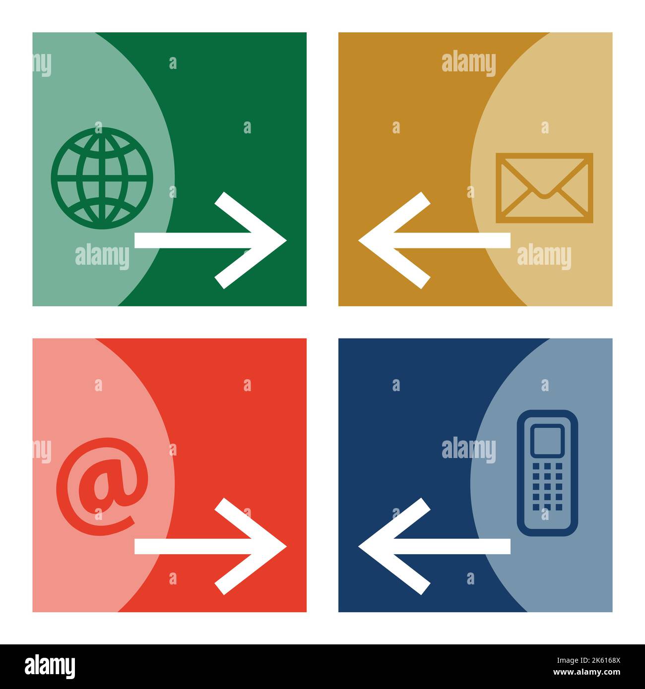 Left arrow smartphone Stock Vector Images - Alamy