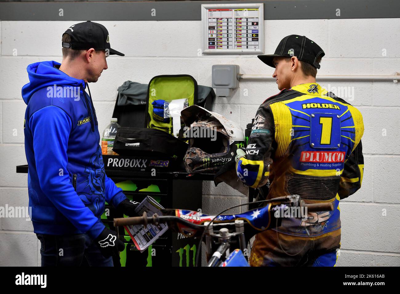Sheffield truplant tigers team manager simon stead hi-res stock ...