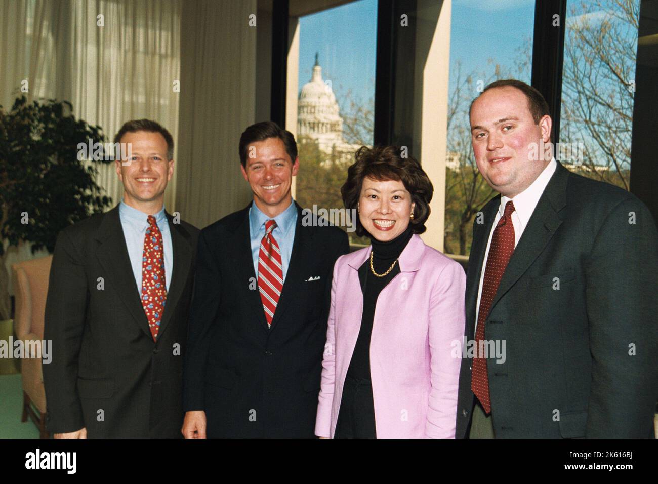 Office of the Secretary - Secretary Elaine Chao with Ralph Reed Stock ...