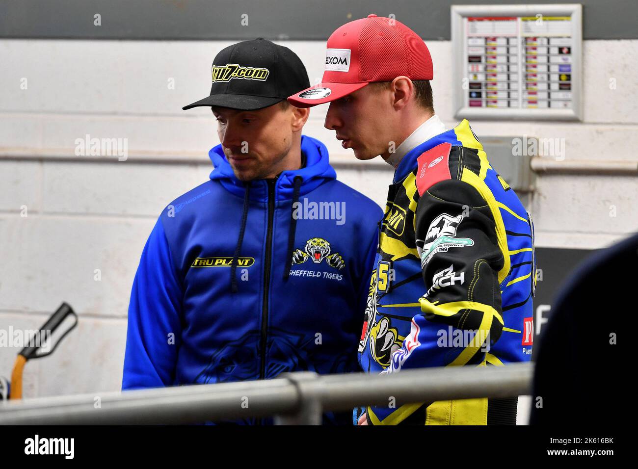 Sheffield truplant tigers team manager simon stead hi-res stock ...