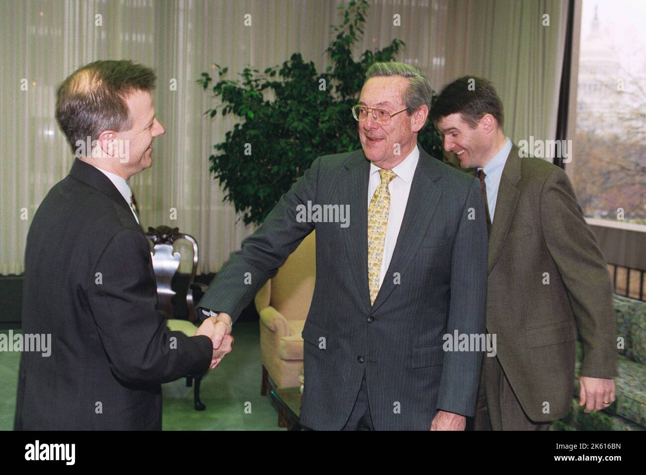 Office of the Secretary - Secretary Elaine Chao with Bill Brock Stock ...