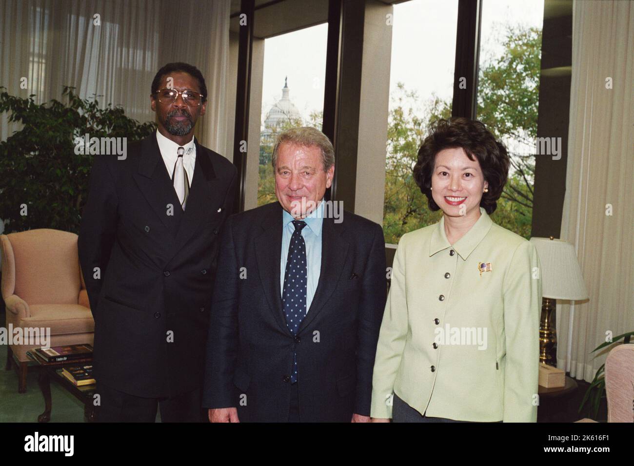 Office of the Secretary - Secretary Elaine Chao with Cong Norwood and ...
