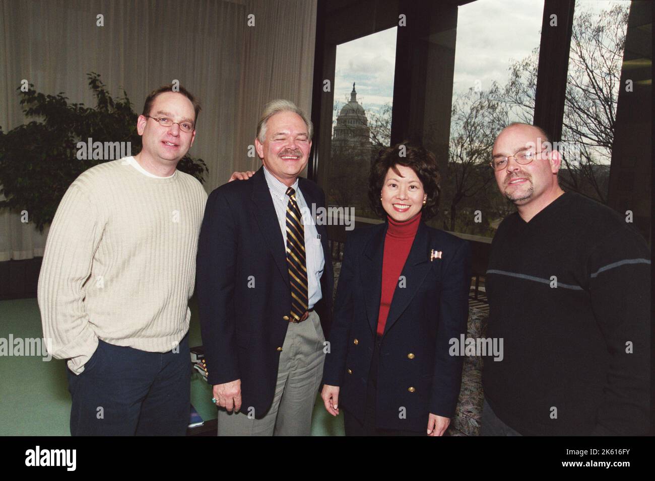 Office of the Secretary - Secretary Elaine Chao with Morgan Reynolds ...