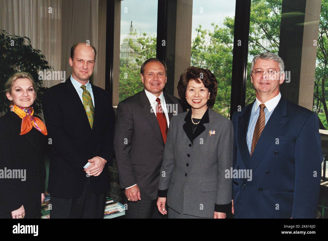 Office of the Secretary - Secretary Elaine Chao with Robert Nardelli ...