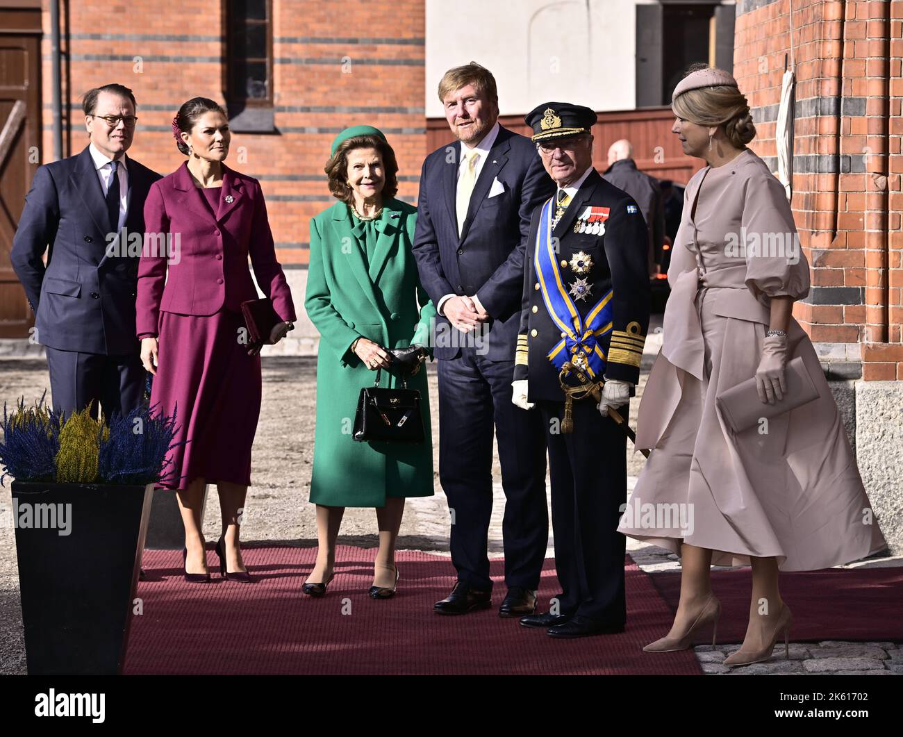 Prince Daniel, Crown Princess Victoria, Queen Silvia and King Carl ...