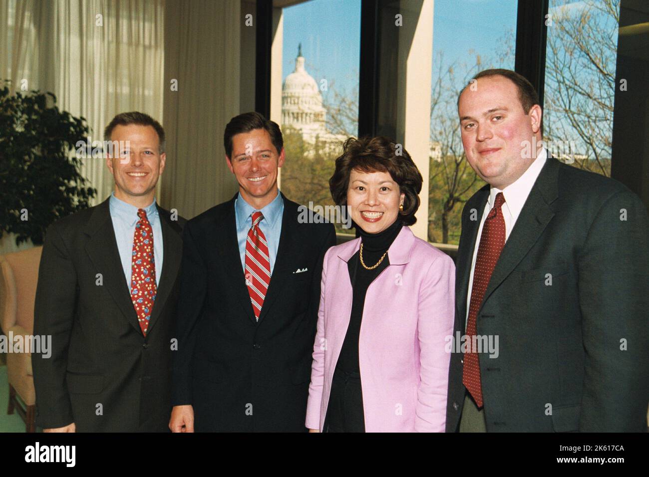 Office of the Secretary - Secretary Elaine Chao with Ralph Reed Stock ...
