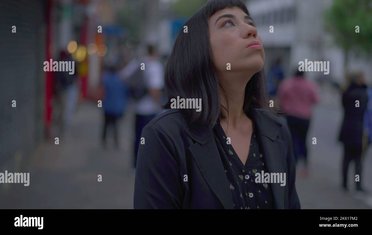 Woman fidgeting hi-res stock photography and images - Alamy