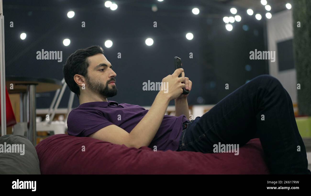 Puff chair hi-res stock photography and images - Alamy