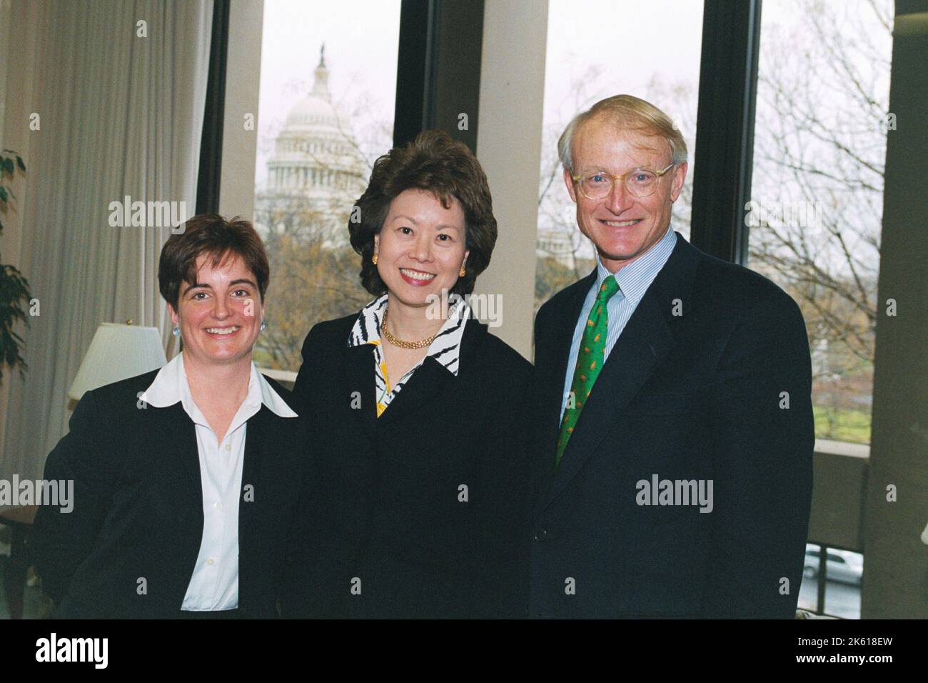 Office of the Secretary - Secretary Elaine Chao with Mike Porter ...