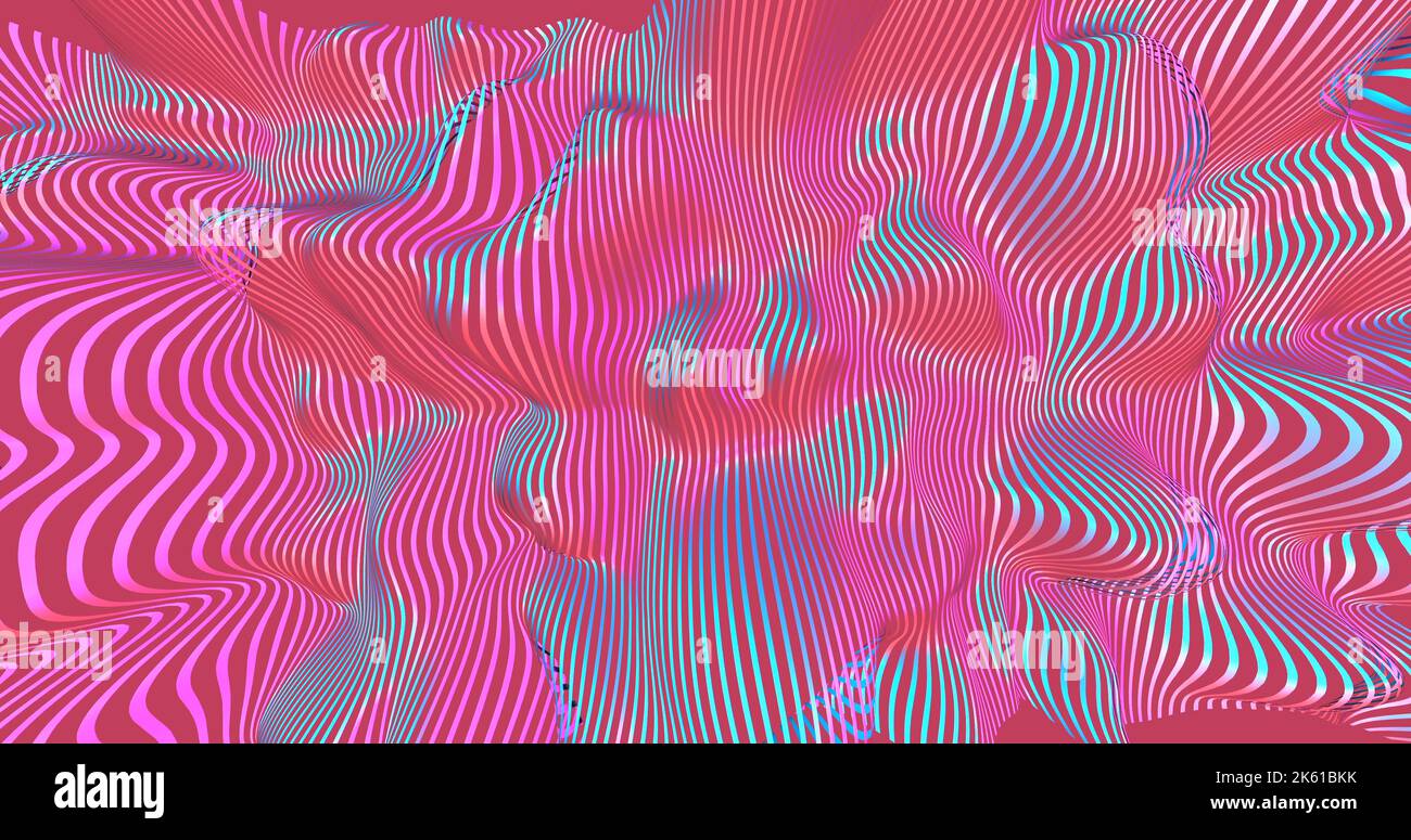 Neon background with fluorescent liquid colors. Ultraviolet abstract ...