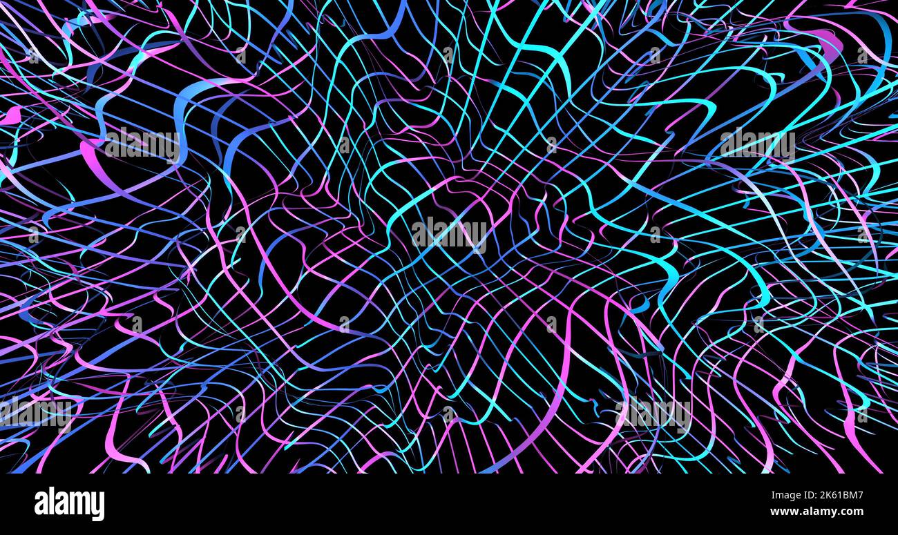 Neon background with fluorescent liquid colors. Ultraviolet abstract ...