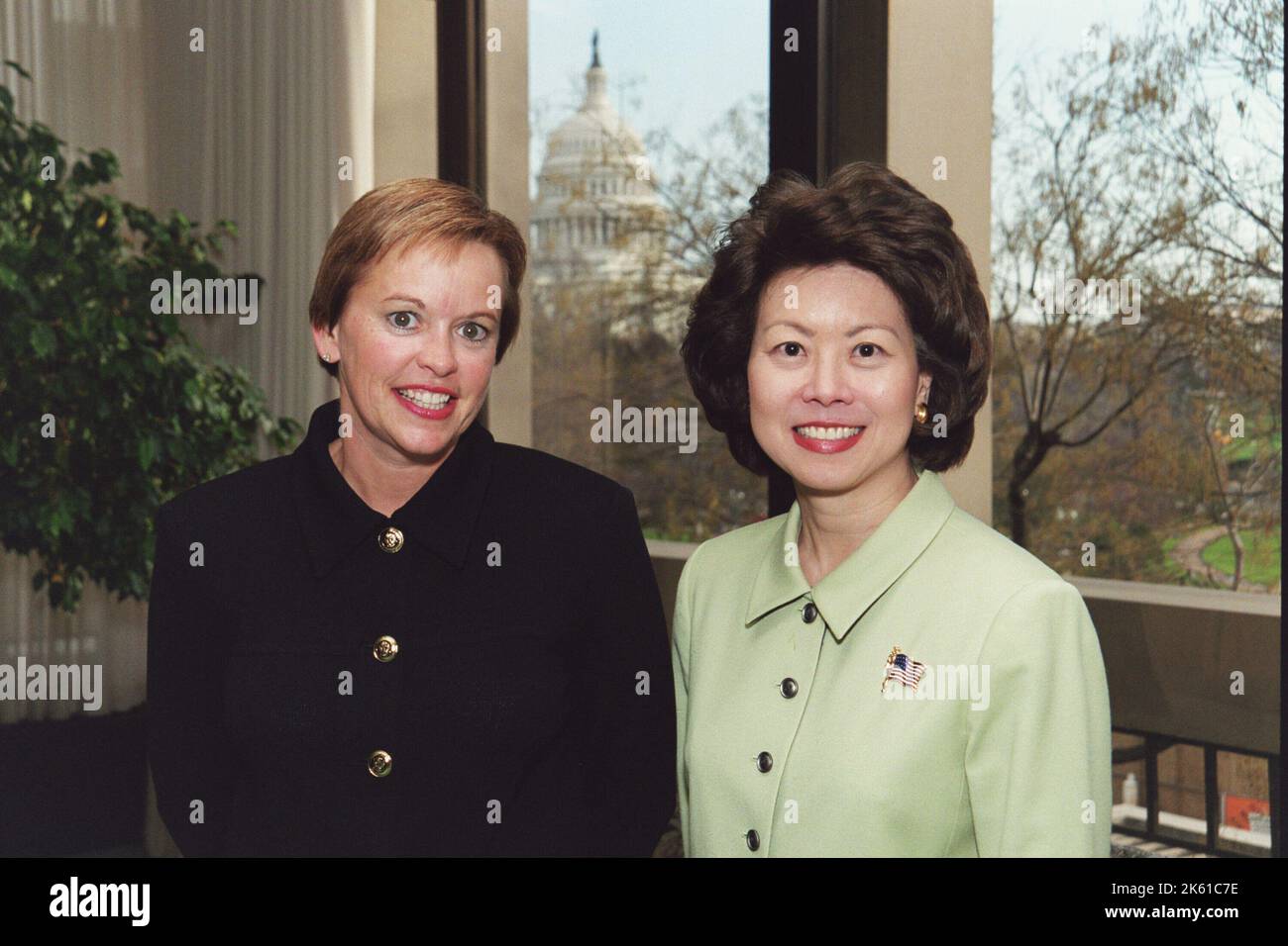 Office of the Secretary - Secretary Elaine Chao with CEO of Mirant ...