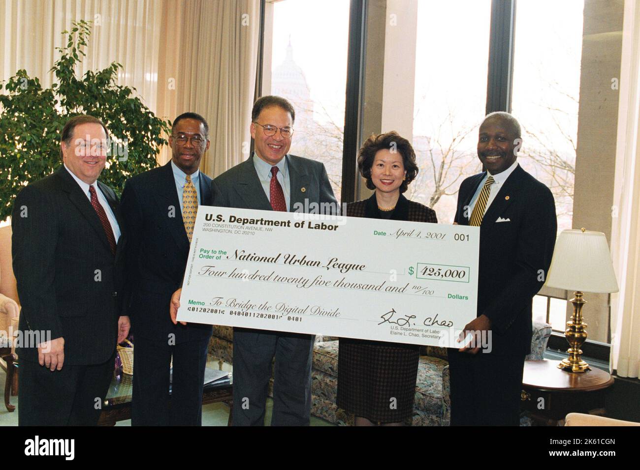 Office of the Secretary - Secretary Elaine Chao with National Urban ...