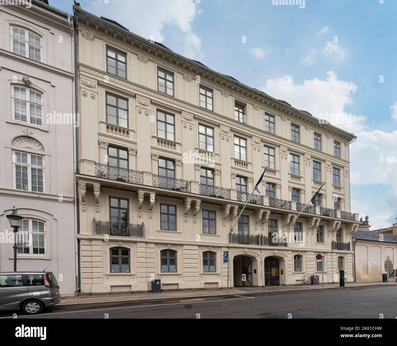 Copenhagen, Denmark. October 2022. Exterior view of the Estonian ...