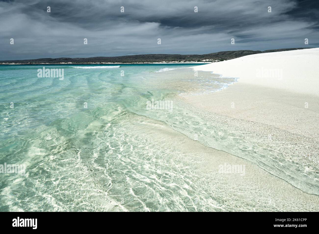Beautiful Turquoise Bay in Cape Range National Park Stock Photo - Alamy