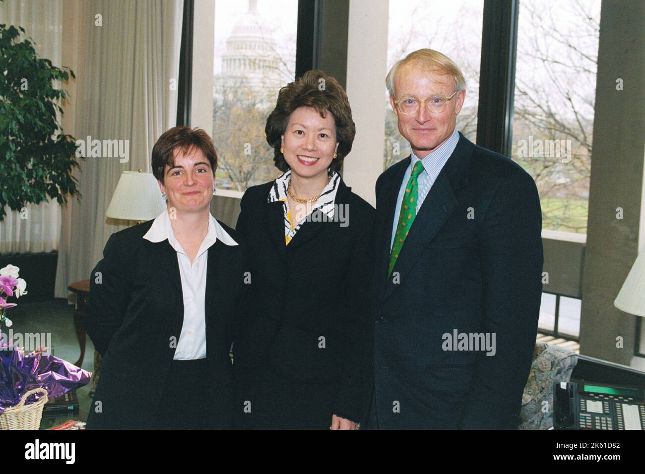 Office of the Secretary - Secretary Elaine Chao with Mike Porter ...
